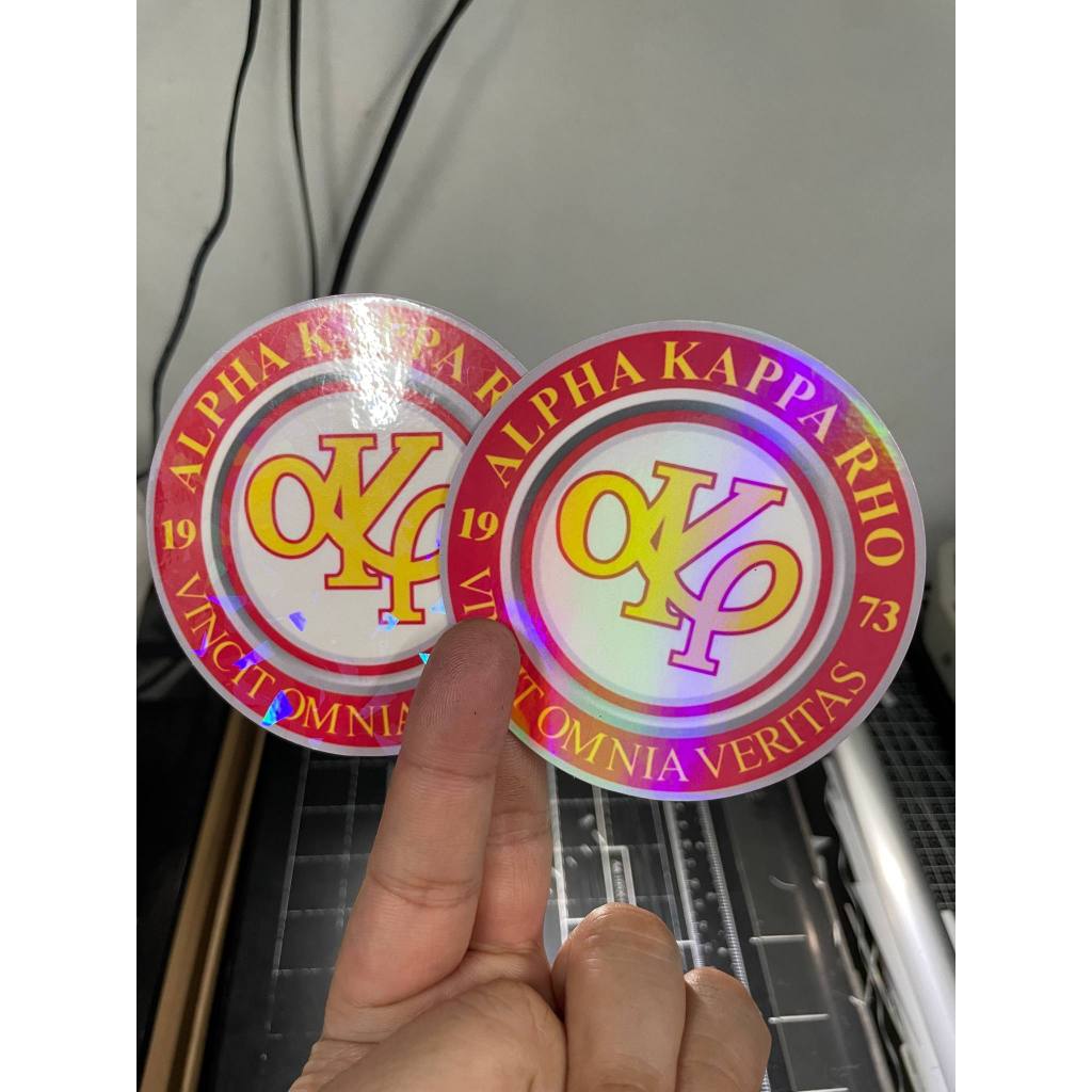 ALPHA KAPPA RHO PREMIUM QUALITY STICKER waterproof scratch proof non ...