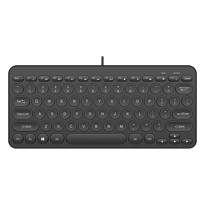 Colorful retro 78 key USB-connected keyboard for universal laptop ...