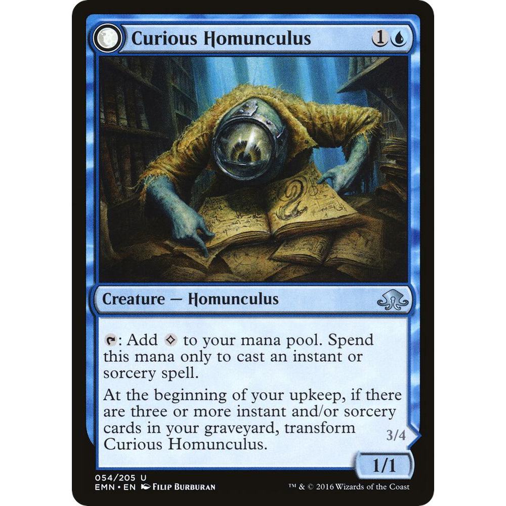 Curious Homunculus - Eldritch Moon (EMN) | Shopee Malaysia