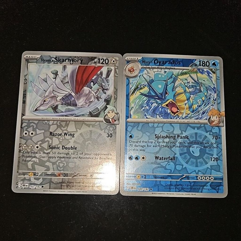 Destined Rivals Rev Holo 2025 Pokemon Cards TCG Trading Card Game Team ...