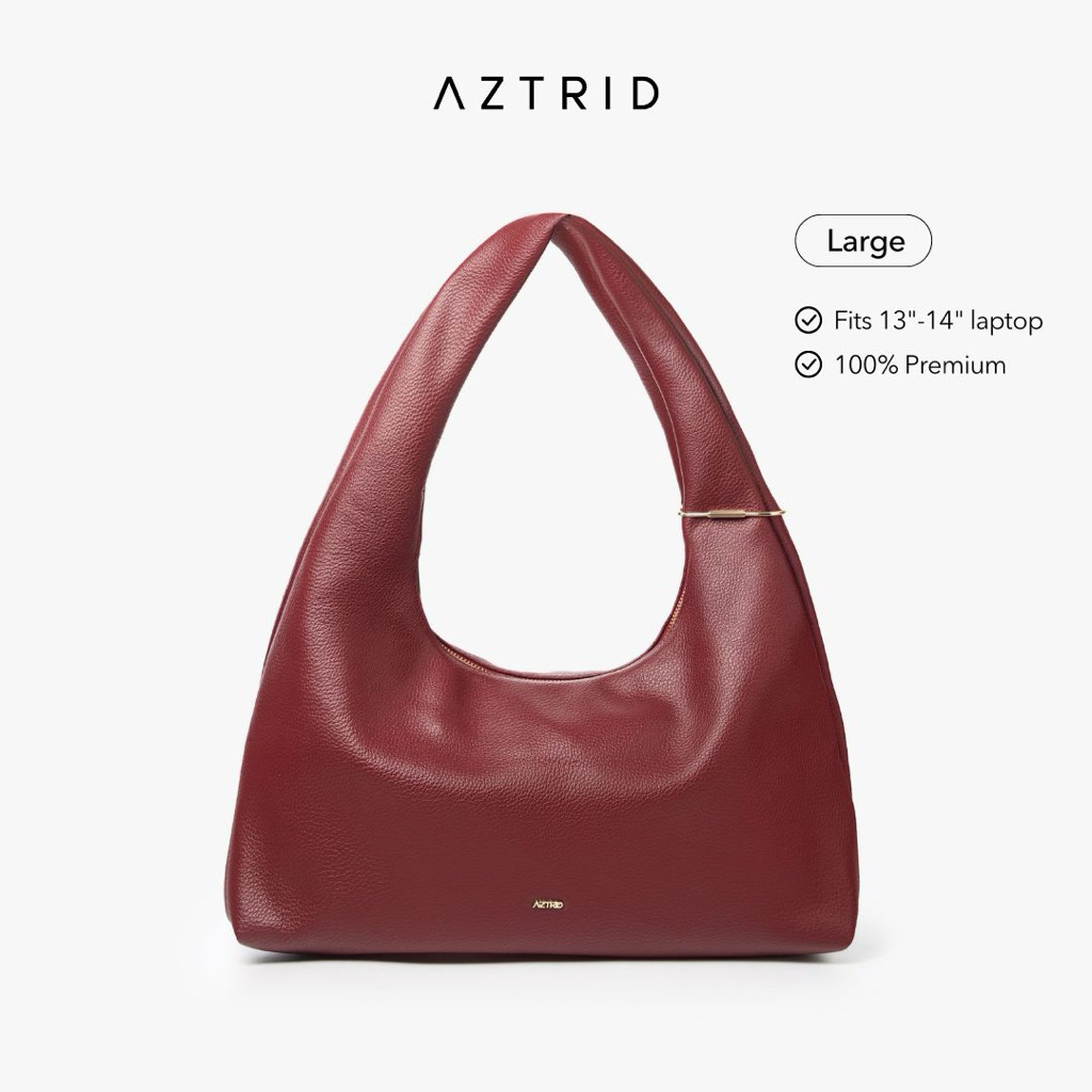 AZTRID Large Hobo Bag (Premium) 2025 New Leather, New Lining and Zipper ...