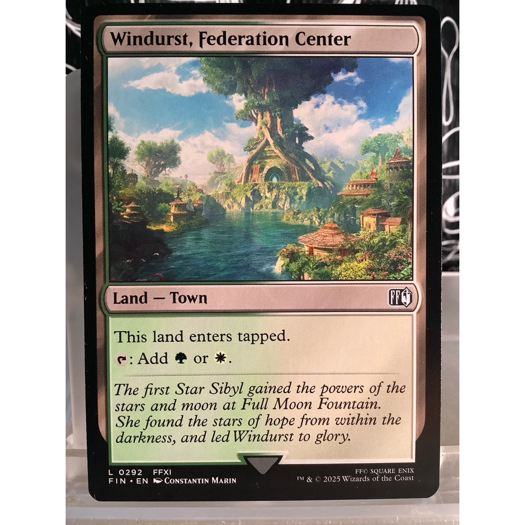 MTG - Windurst, Federation Center (Universes Beyond: Final Fantasy ...
