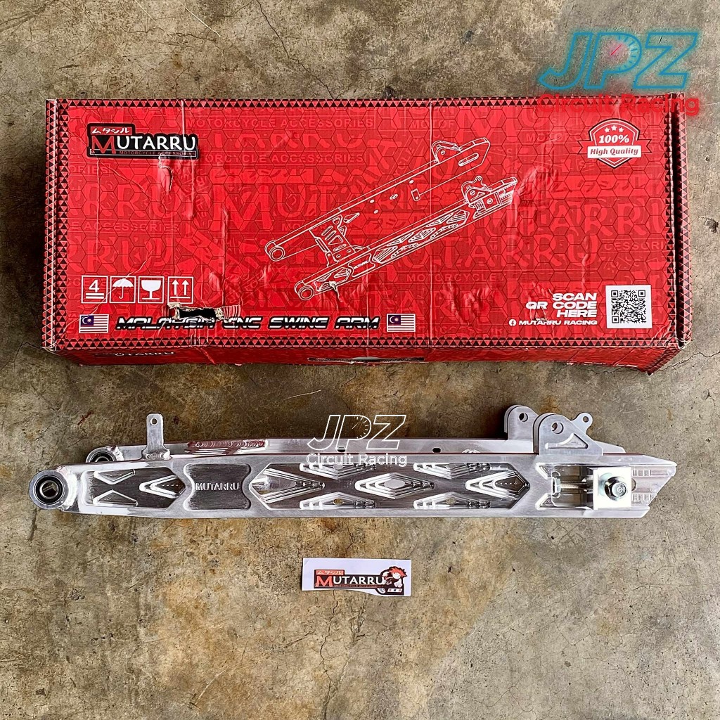 MUTARRU CNC SWING ARM MALAYSIAN CONCEPT for HONDA XRM/WAVE 125 (+2 ...