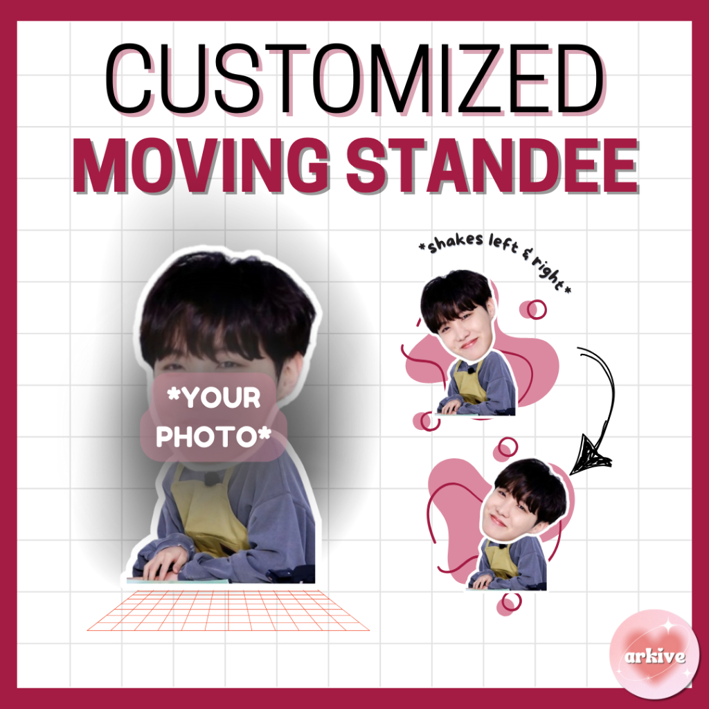 CUSTOMIZED Moving Standee Shaking Head Table Decor | Shopee Malaysia