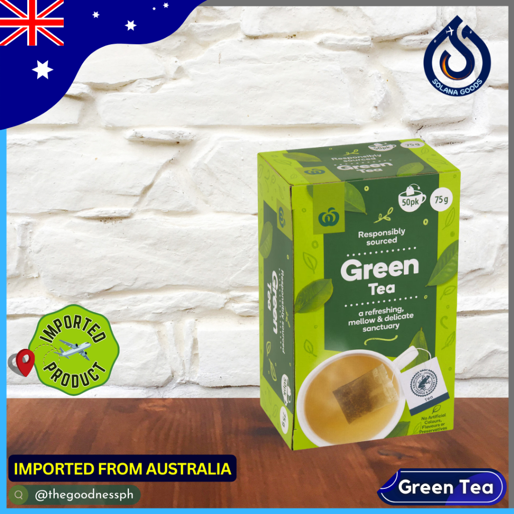Woolworths Green Tea - 50pack - Imported from | Shopee Malaysia