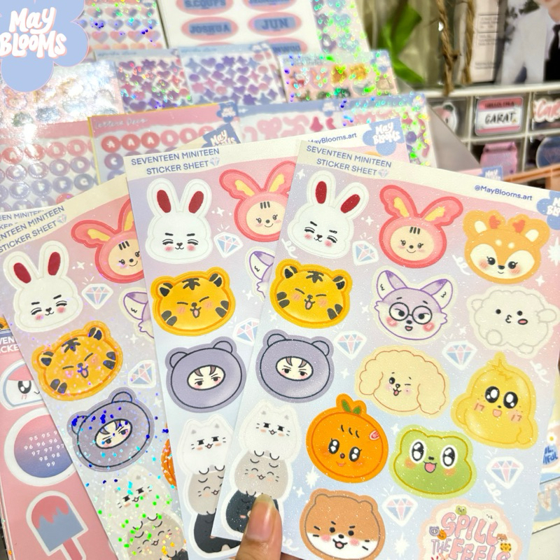 Seventeen Miniteen Stickers, Seventeen Miniteen, Seventeen Sticker ...
