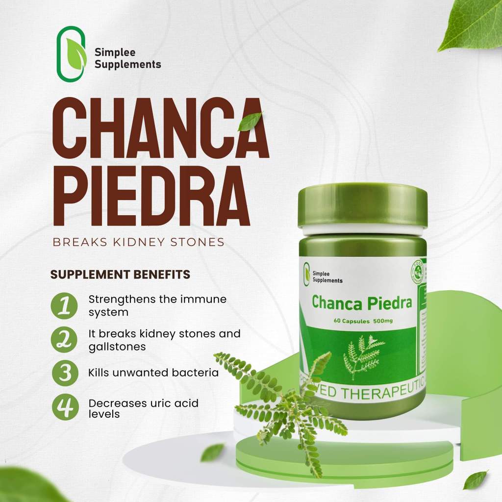 Simplee Chanca Piedra 60 Capsules Supplement (500mg) | Shopee Malaysia