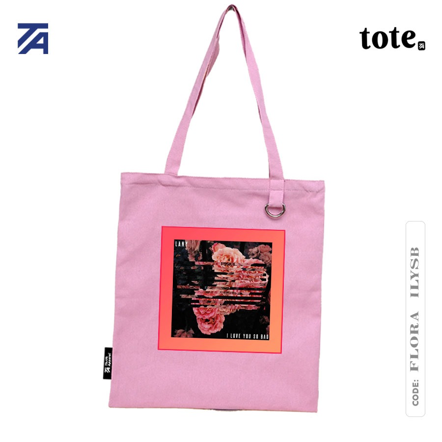 Flora ILYSB | Thrift Apparel Tote Bag | Shopee Malaysia