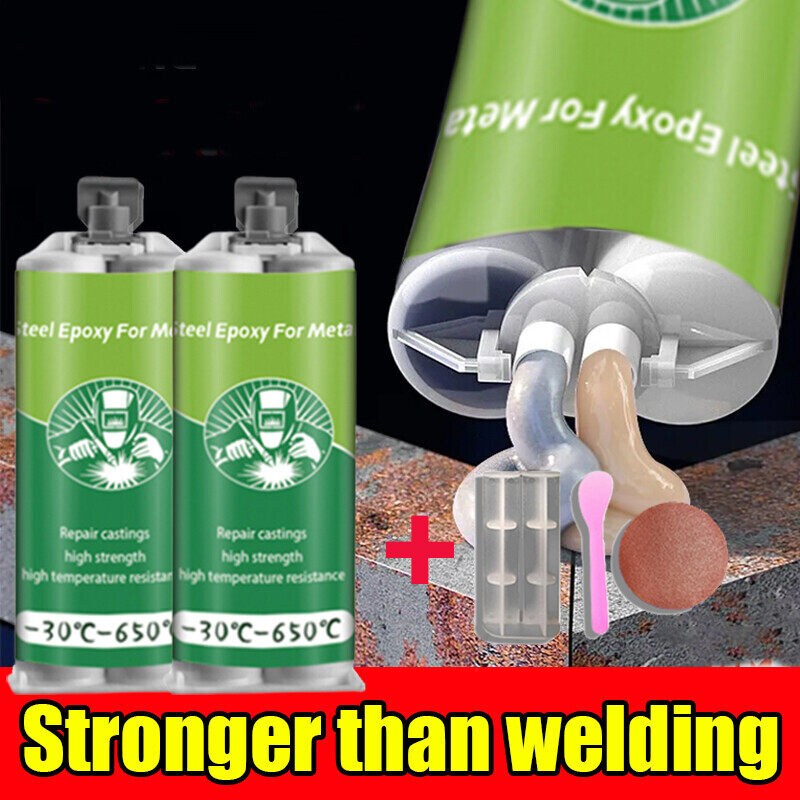 Super strong metal glue Gam besi paling kuat 100g Quick drying in 5 ...