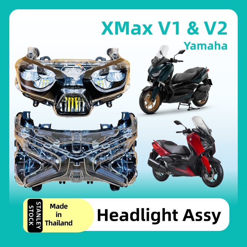 Headlight Assy Head Light Yahama XMax V1 V2 | Shopee Malaysia