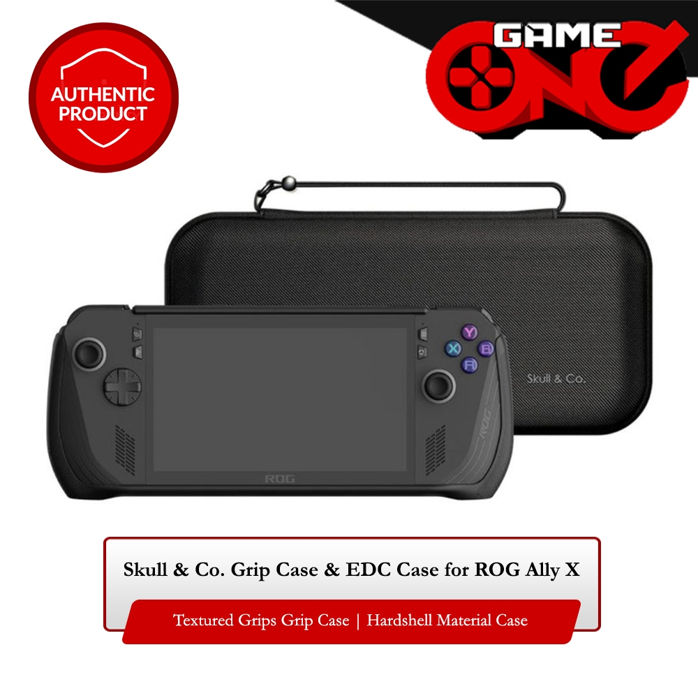 Skull & Co. Grip Case + EDC Carrying Case for ROG Ally X Black (ALGCSET ...