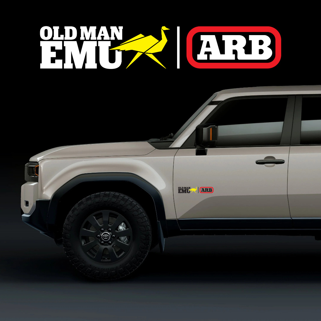 Old Man EMU ARB Sicker | 10 inches Tri-color custom decals | Weather ...