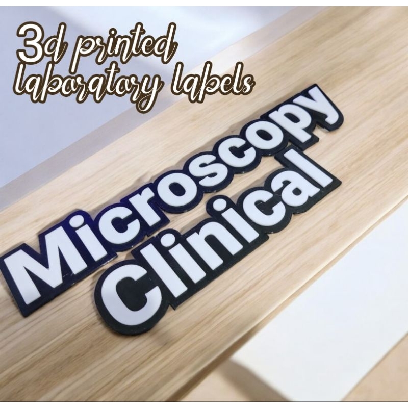 Laboratory labels 3d printed | Shopee Malaysia