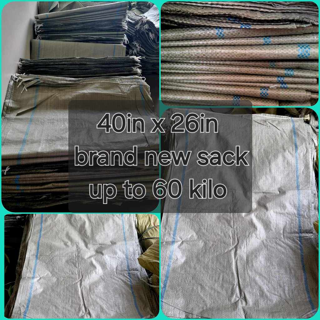 10pcs Sako / Sack ( Brand New ) Up to 60 Kg Kilo Ordinary Plain Rice ...