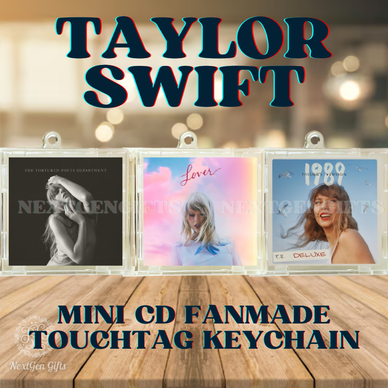Mini CD Album TouchTag NFC Keychain - Taylor Swift (All Albums ...