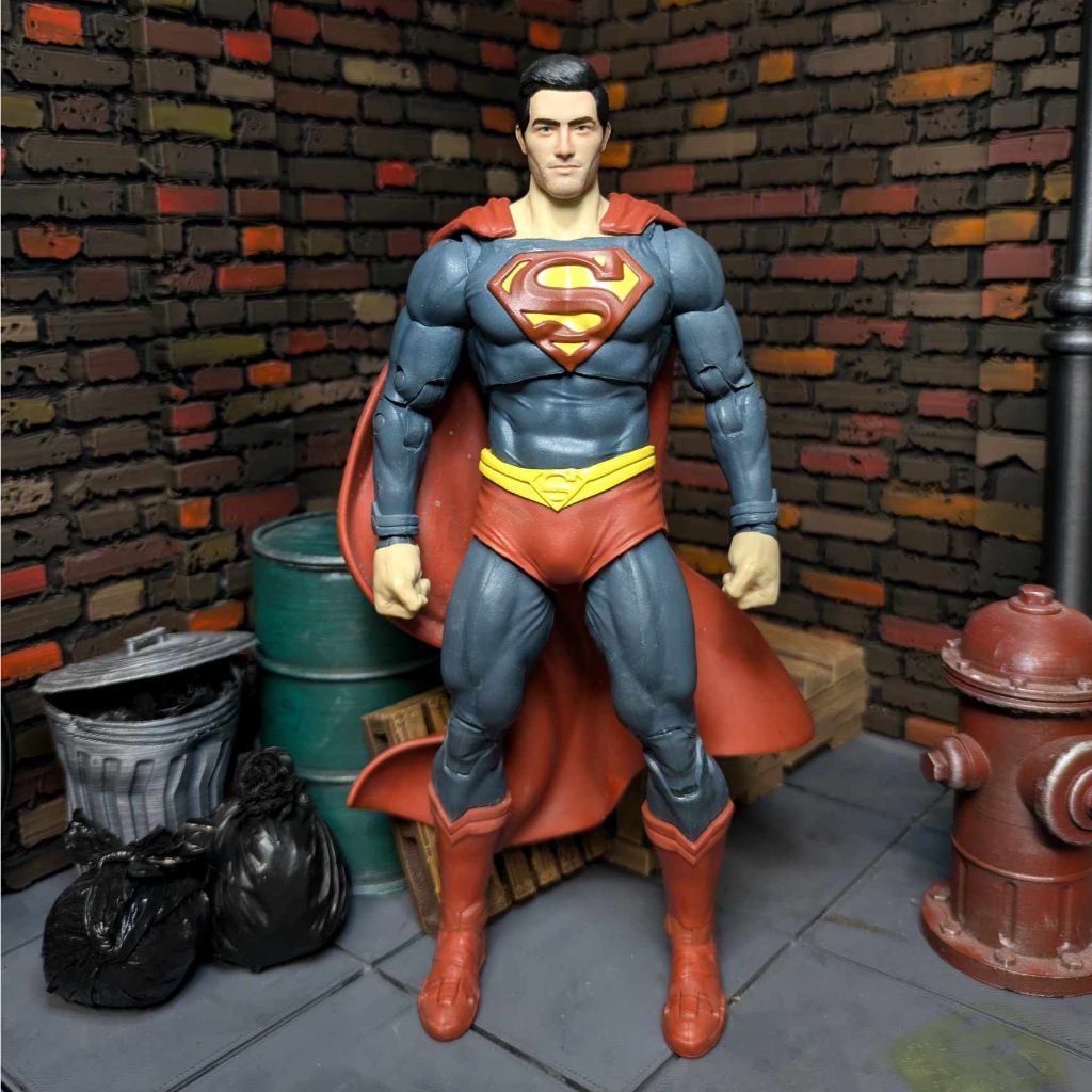 Tyler Hoechlin Superman head sculpt for McFarlane 1:10 (Please read the ...