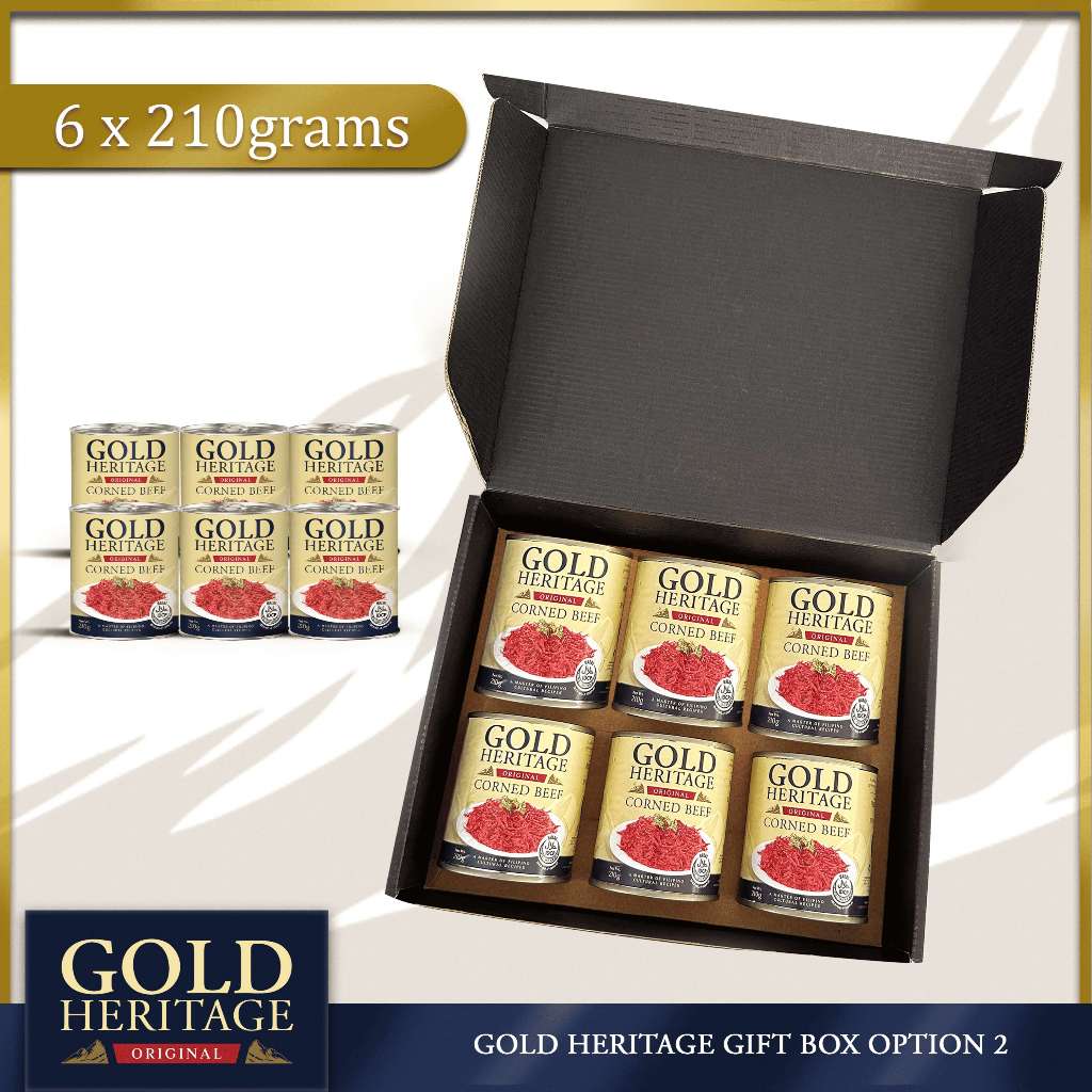 Gold Heritage Gift Box Option 2 (6 x 210g) | Shopee Malaysia