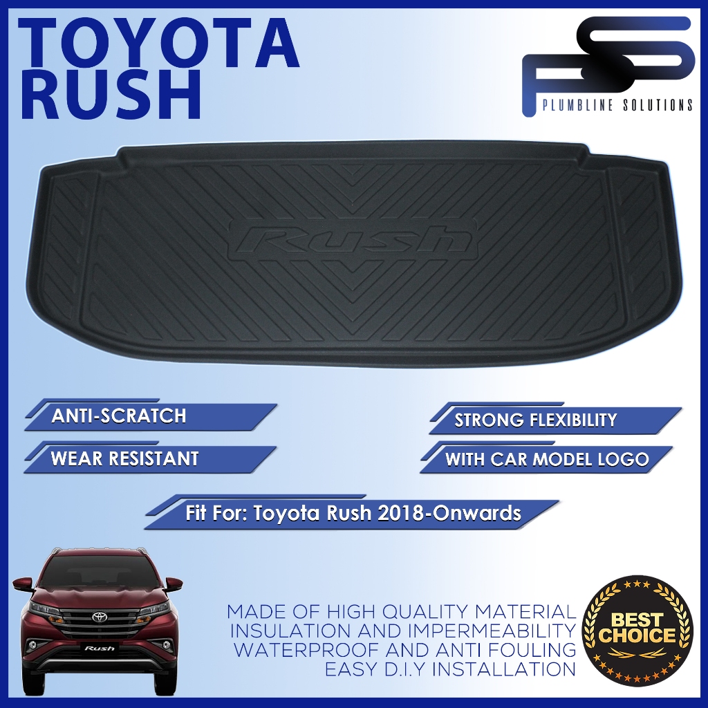 Toyota Rush 2018 - Onwards Model OEM Cargo Trunk Tray | Shopee Malaysia