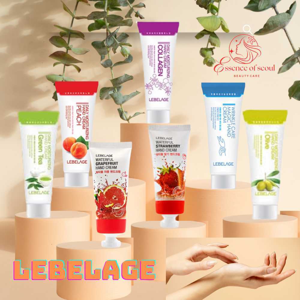LEBELAGE DAILY MOISTURIZING Hand Cream 100ml (10 option) | Shopee Malaysia
