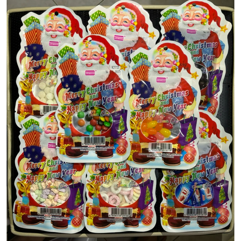 Santa Candy/Assorted candies est. 35g per pack.10packs per order ...