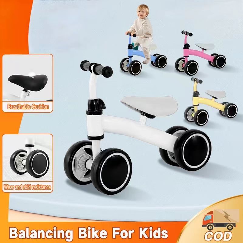 Balance Bike For Kids Self Balancing Scooter Toys For Boy/ Baby Walker ...