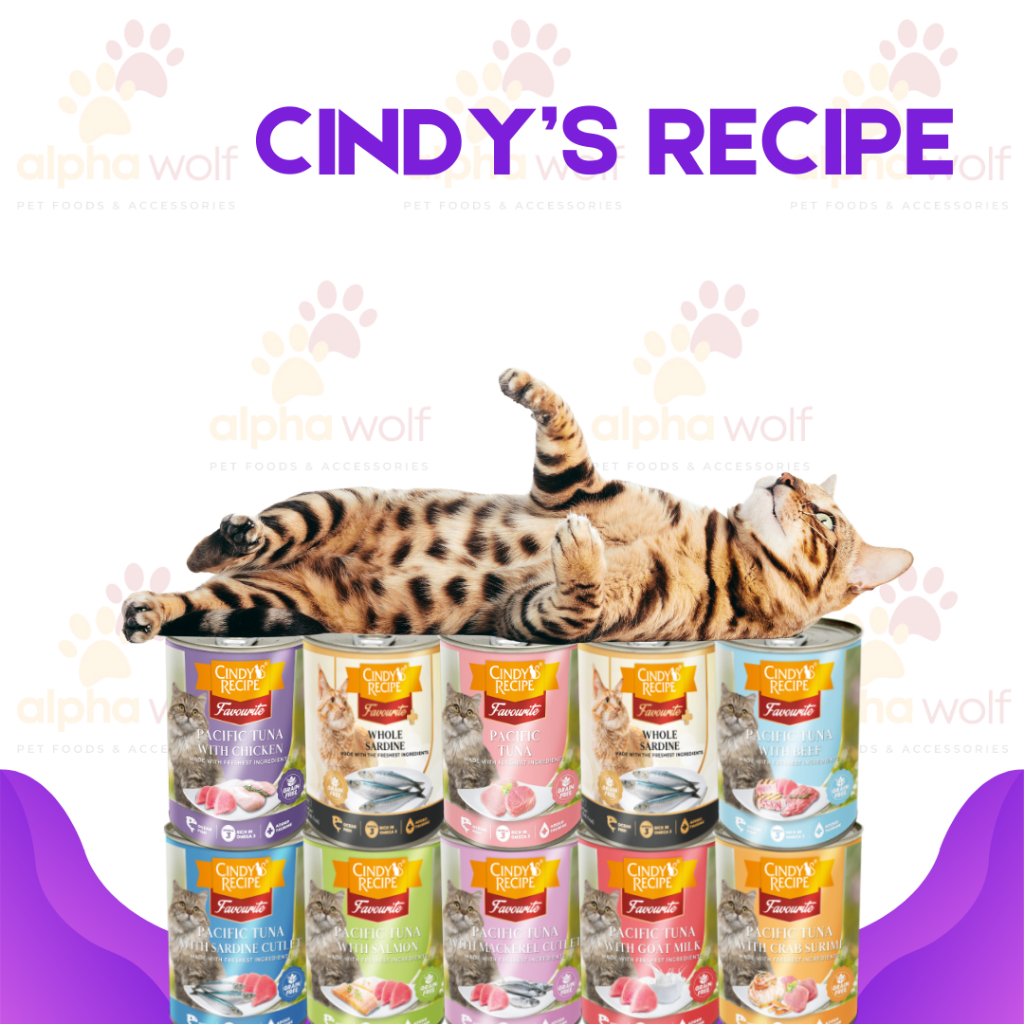 Cindy's Recipe Favorite Cat Food 400g | Shopee Malaysia