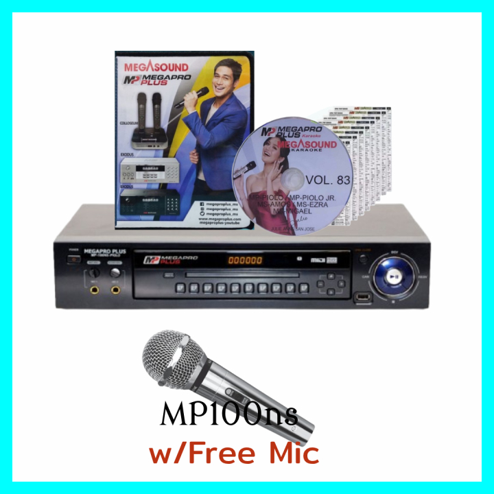 Megapro Plus MP-100NS PIOLO DVD Karaoke Player with | Shopee Malaysia