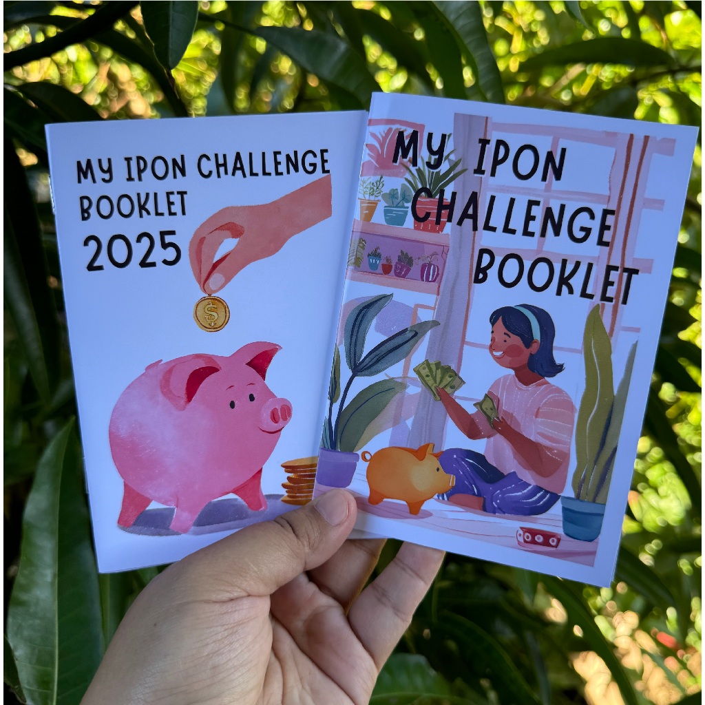 Ipon Challenge Booklet Pocket Size Mini Savings Journal | Shopee Malaysia