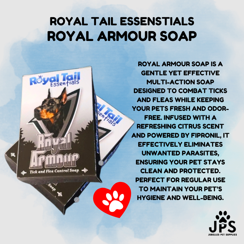 Royal Tail Essentials Royal Armour Soap Tick and Flea Control Soap 150g ...