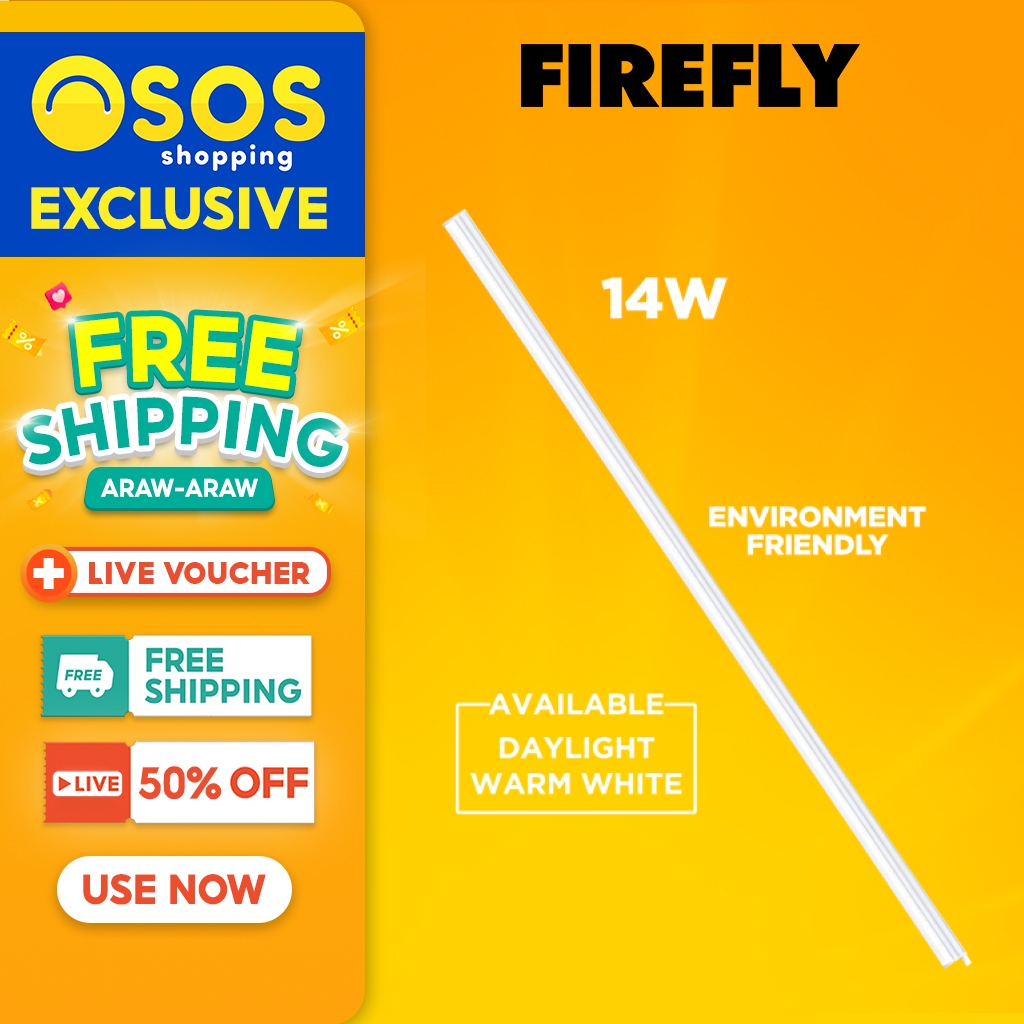 FIREFLY Basic Series LED T5 Batten 3rd Gen 14Wwatts EBTST5DL314 ...