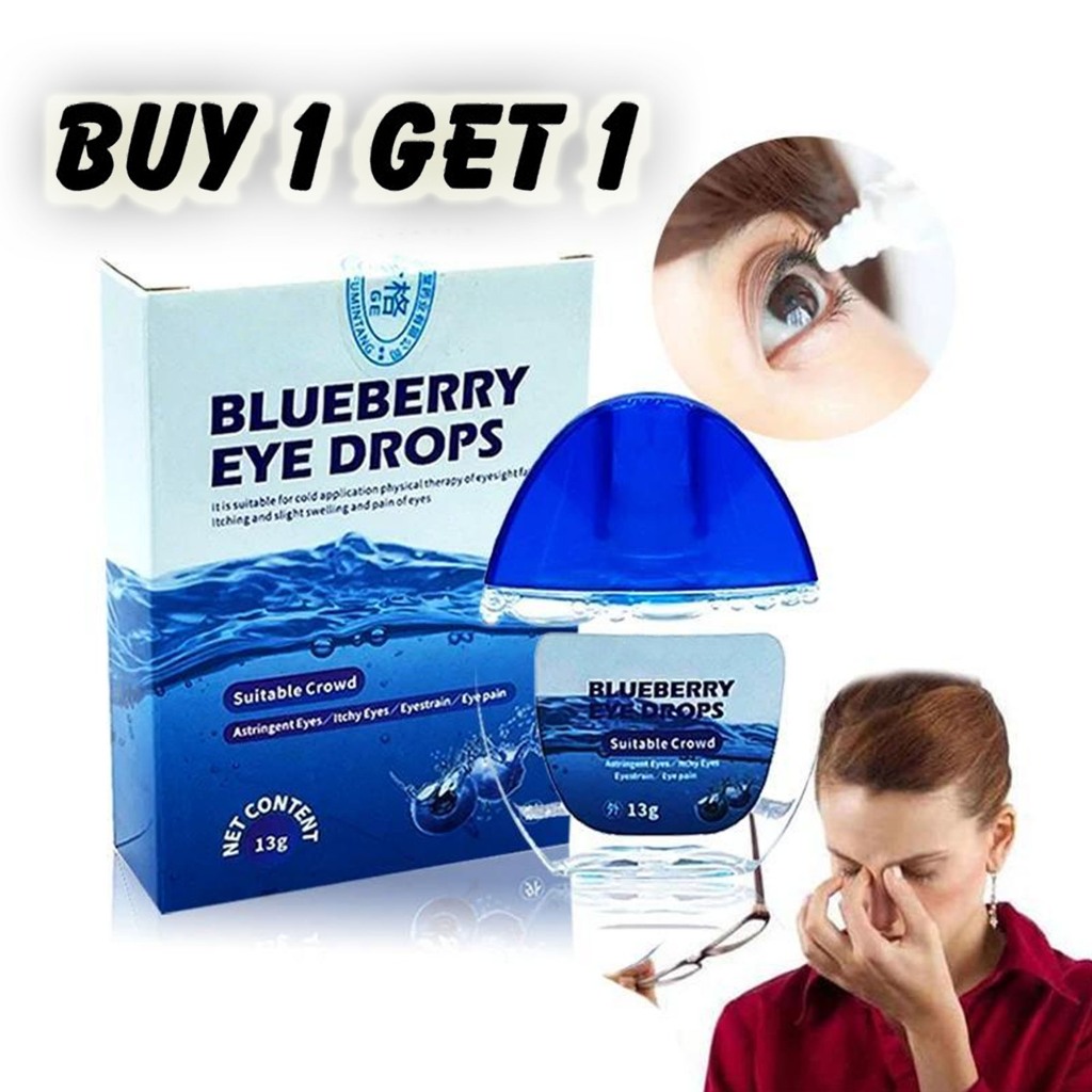 Blueberry Eye Drop Relieves Red Eyes Visual Fatigue Blurred Vision Dry ...