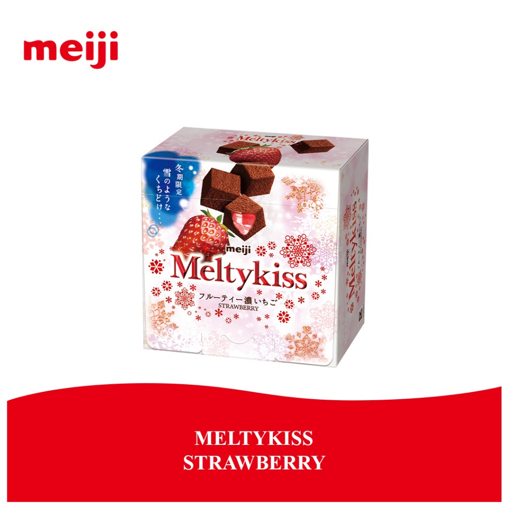 Meiji Meltykiss Strawberry - Box | Shopee Malaysia