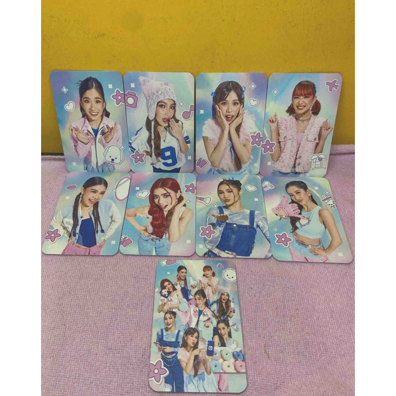 BINI x GLOBE OFFICIAL PHOTOCARD, PHOTOCARDS (with FREEBIES) | Shopee ...