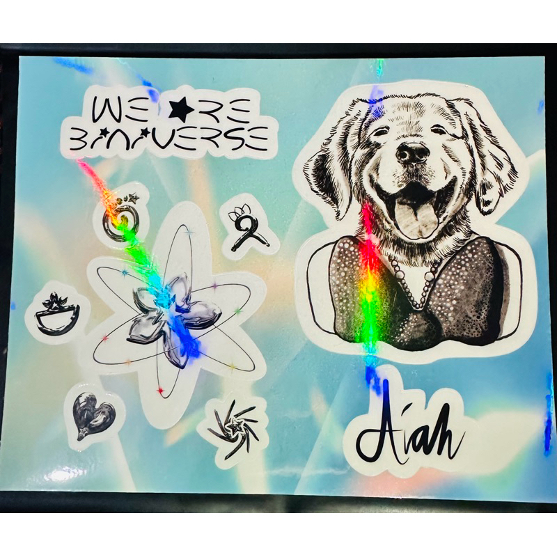 BINI AIAH STICKERS (1 Sheet) | Shopee Malaysia