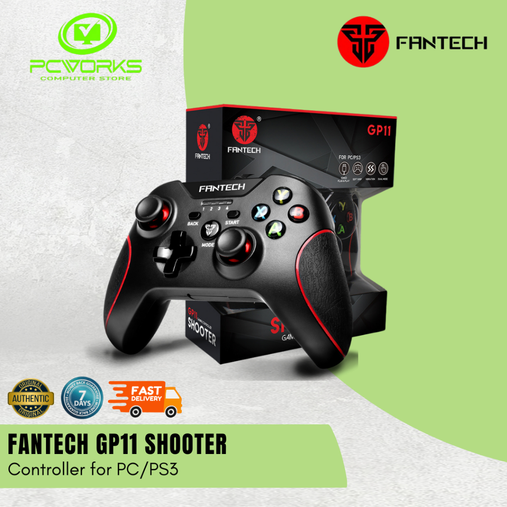 Fantech GP11 Shooter Gaming Controller for PC and PS3 | Shopee Malaysia