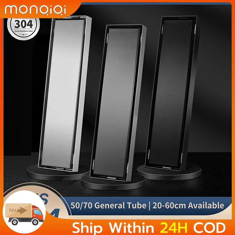 SUS304 Stainless Steel Linear Shower Floor Drain Invisible Floor Drain ...