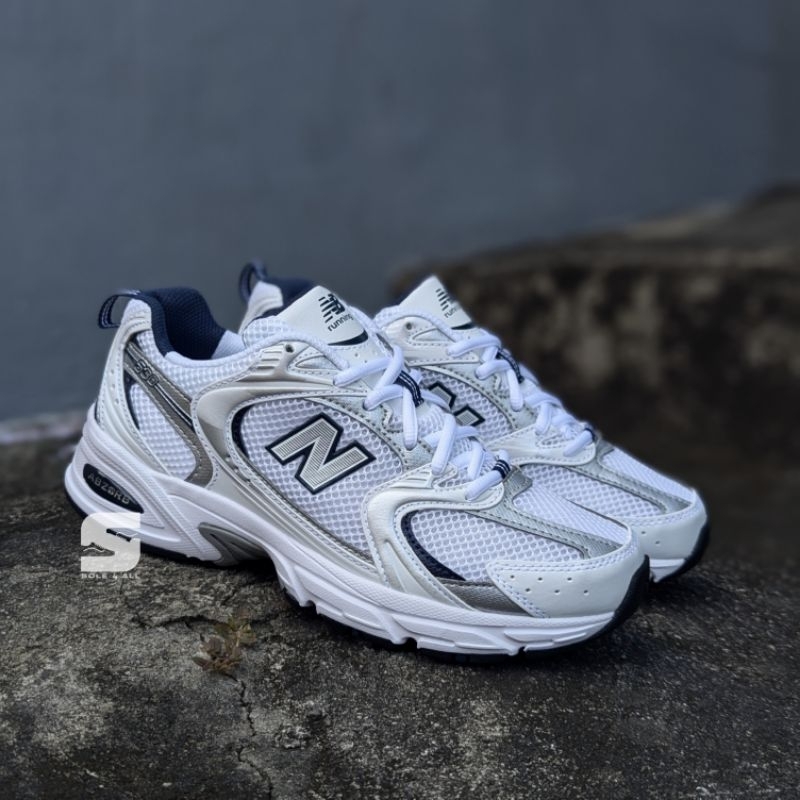 NB 530 White Silver Navy (MR530SG) | Shopee Malaysia