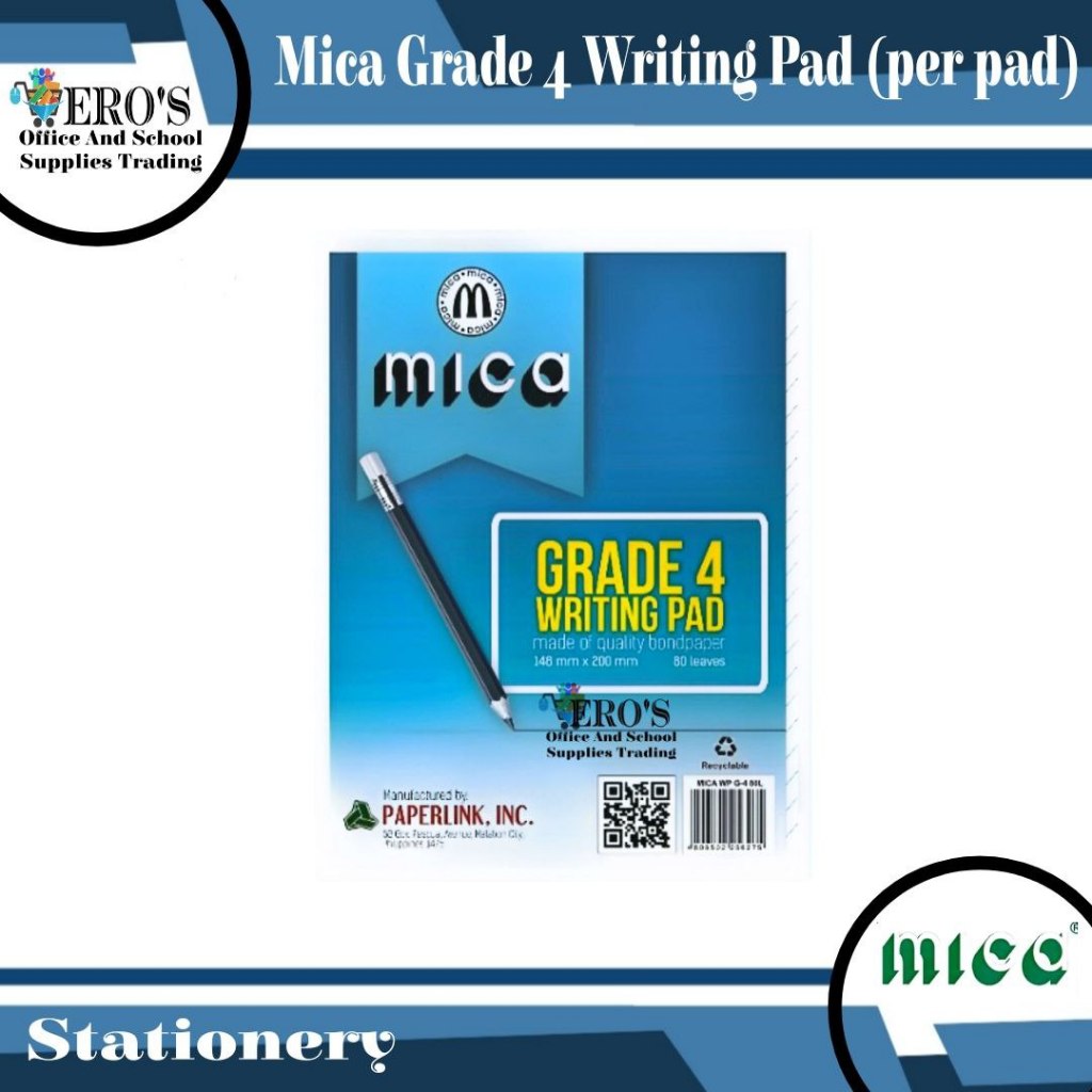 MICA Grade 4 Pad Paper (1 pad) | Shopee Malaysia