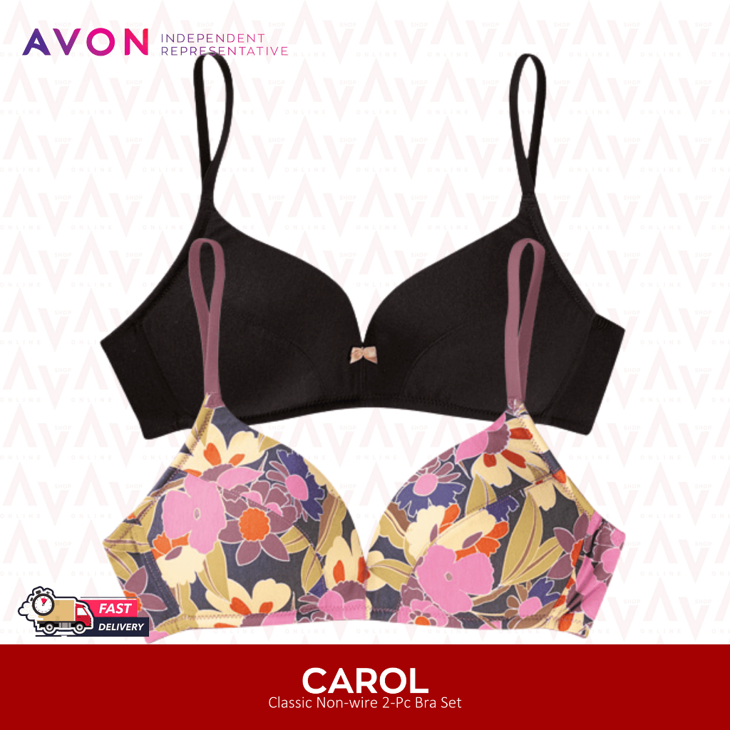 Avon Carol Non-Wire 2pc Bra Set ( Alora, Thea, Quinn, Demi, Vera) | Shopee Malaysia