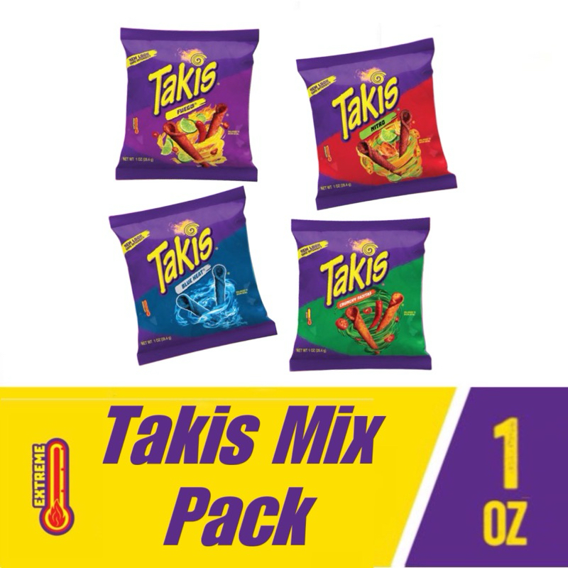 Takis Mix Pack (4pcs only) | Shopee Malaysia