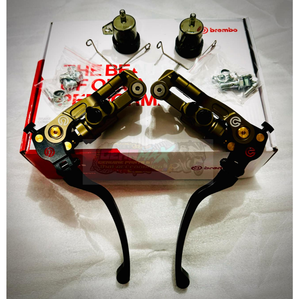 BREMBO BRAKE MASTER SET - TRANSFORMER TYPE NAKED HANDLE BAR ONLY NMAX ...