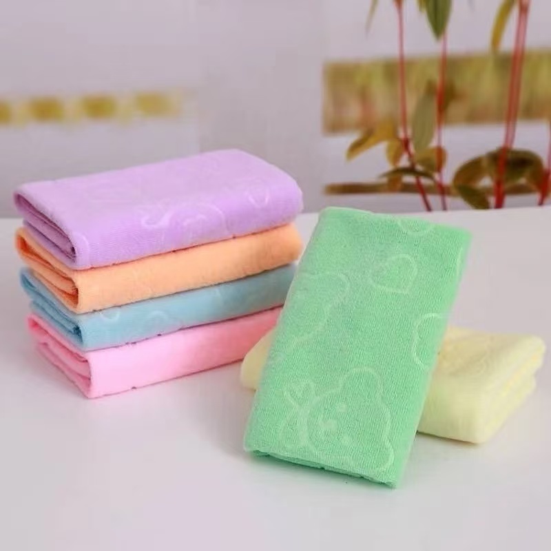 12pcs Mini handtowel Face Towel Plain White Assorted Color 52x 28cm size | Shopee Malaysia