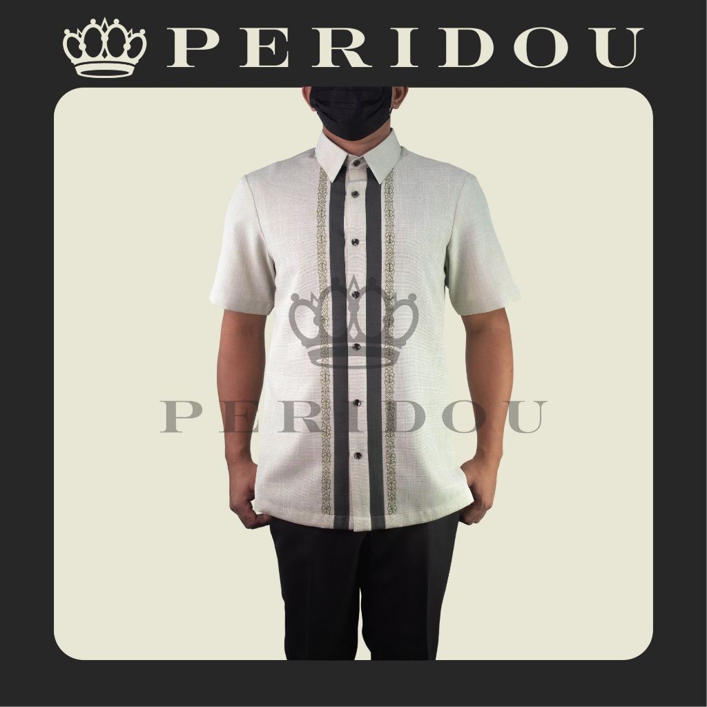 PERIDOU Made Teachers Uniform: Male BARONG ONLY (Design A,B,C,D ...