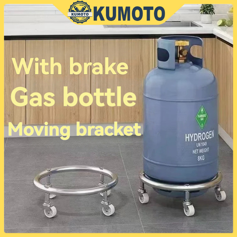 Gas Tank Stand With Wheels Moveable Rolling Tray Bracket Plant Basin ...