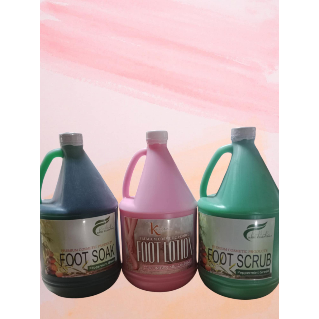 KeiMaRo Bare Essentials Foot treatment Combo (Foot soak+ Foot Lotion ...