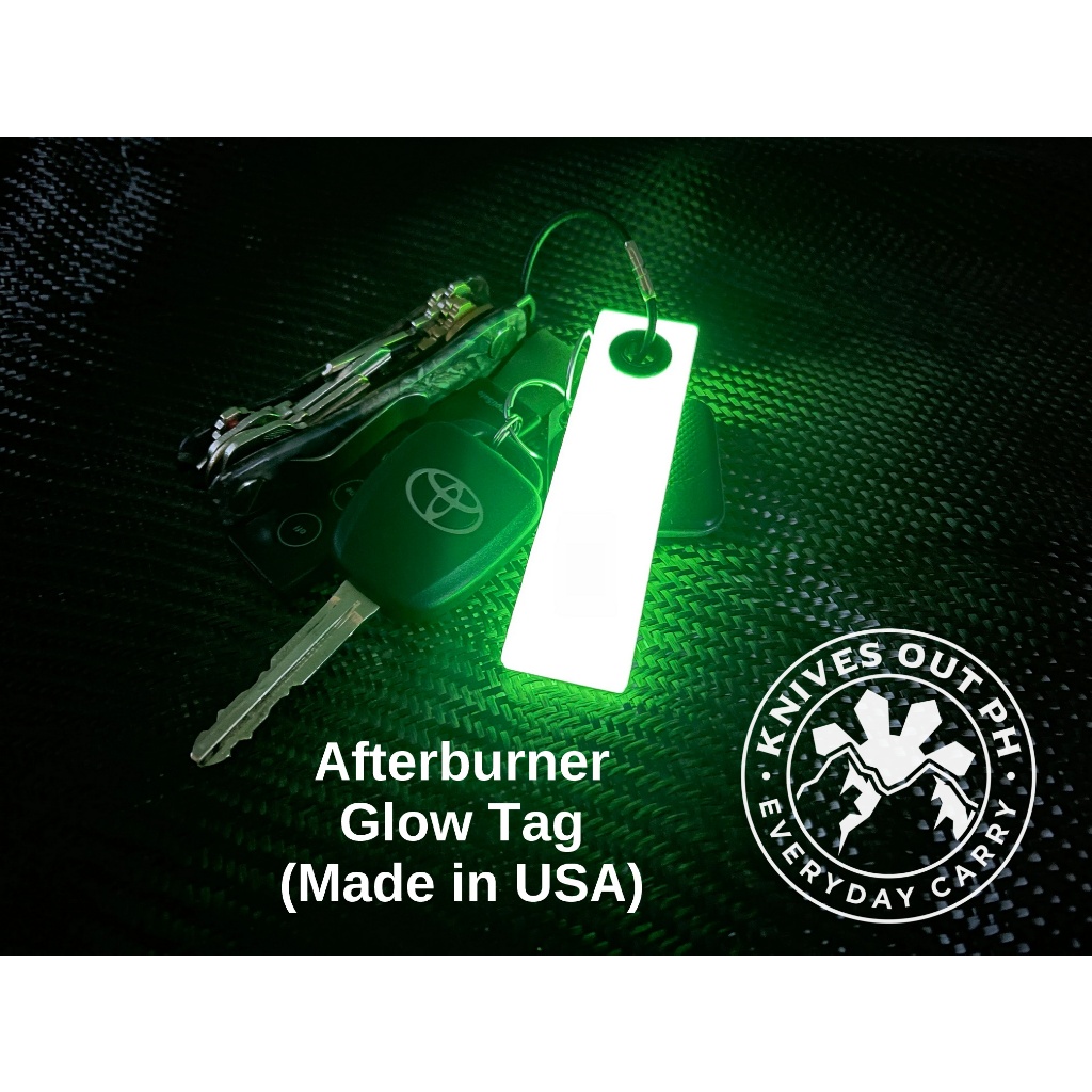 Afterburner Glow Tag Keychain (FAST SHIP OUT) | Shopee Malaysia