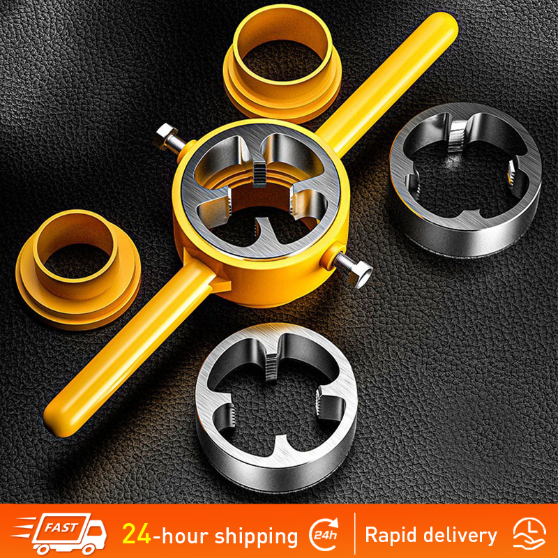 6Pcs/Set Pipe M10 Threading Tool PVC Thread Maker 1/2 3/4 1 Inch Pipe ...