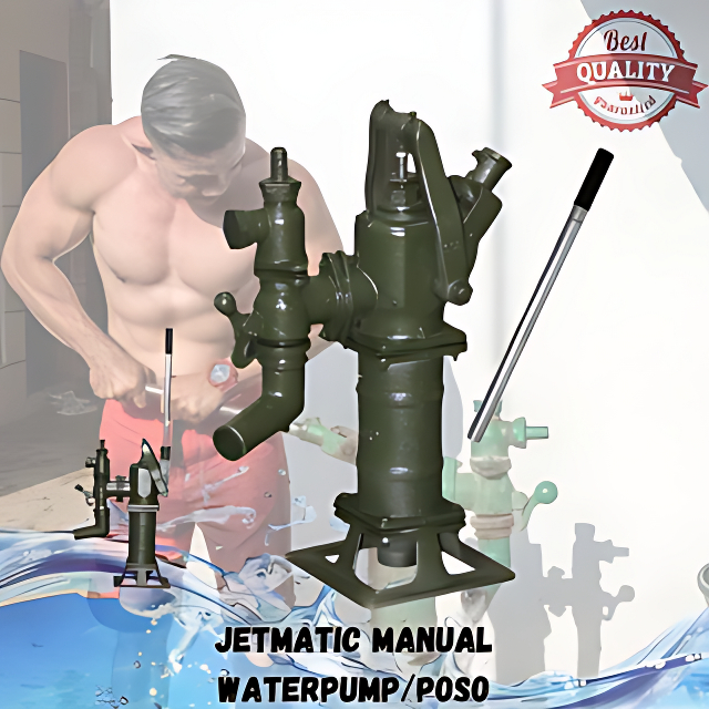 Heavy Duty NOVA BULL Jetmatic Manual Water Pump Complete Set (POSO ...