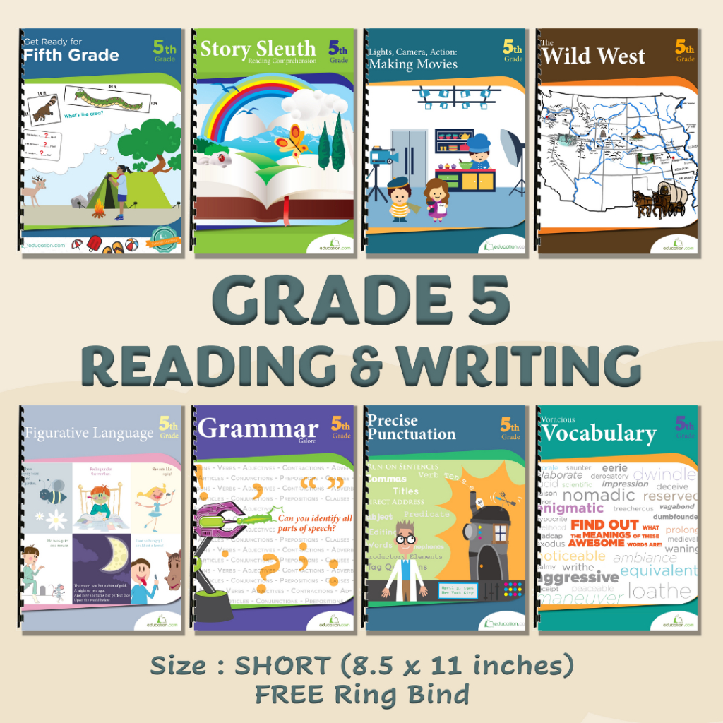 GRADE 5 READING & WRITING (Worksheets / Workbooks) | Shopee Malaysia