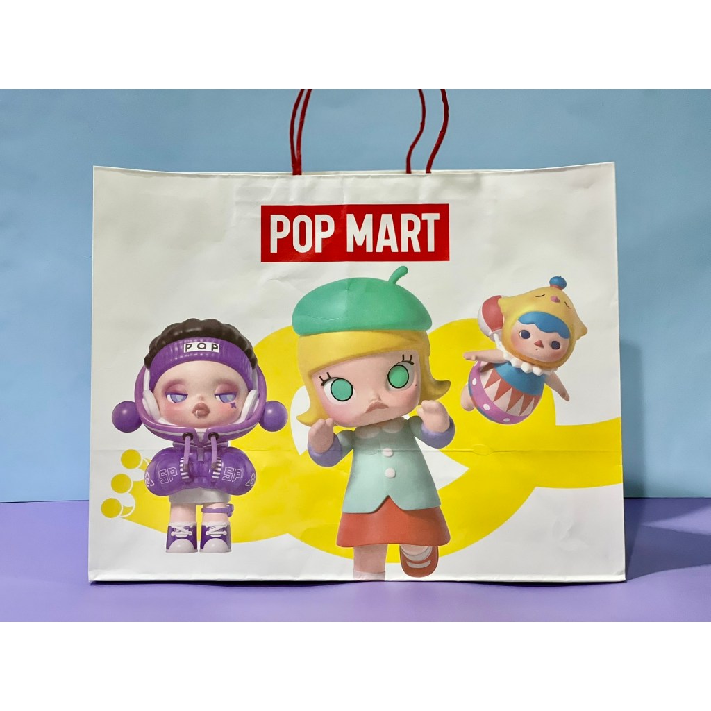 POPMART PAPER BAGS big size | Shopee Malaysia